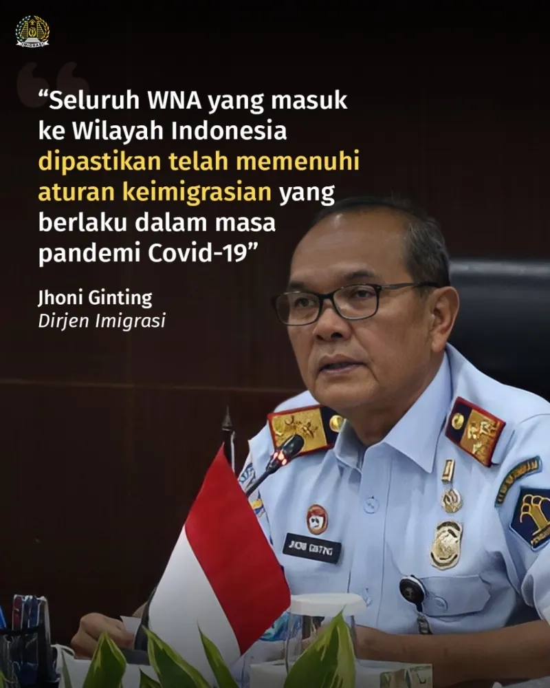 Dirjen Imigrasi Sebut WN RRT yang Masuk ke Indonesia dari Bandara ... Dirjen Imigrasi Sebut WN RRT yang Masuk ke Indonesia dari Bandara ...